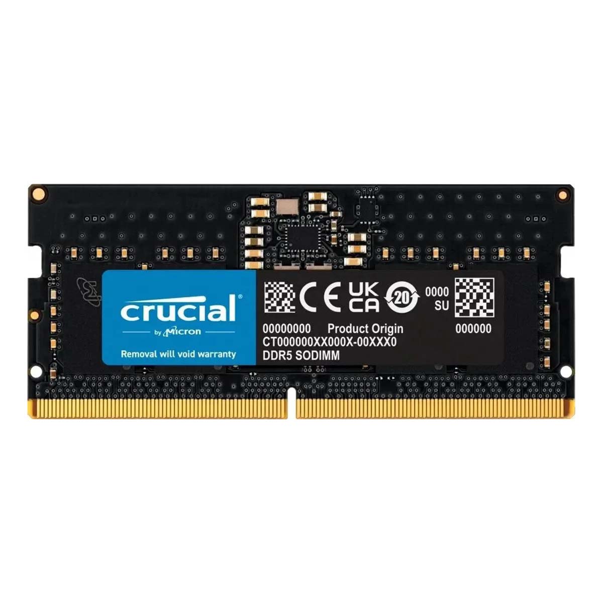 Характеристики Оперативная память Crucial (CT8G56C46S5) DDR5 8GB ...